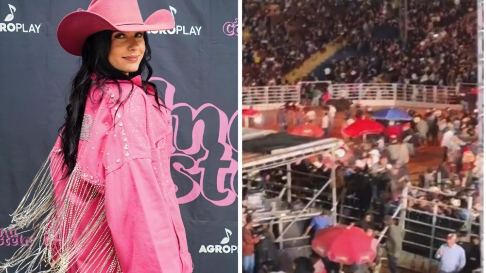 SUSTO! Touro invade arena do show de Ana Castela e deixa fãs feridos ...