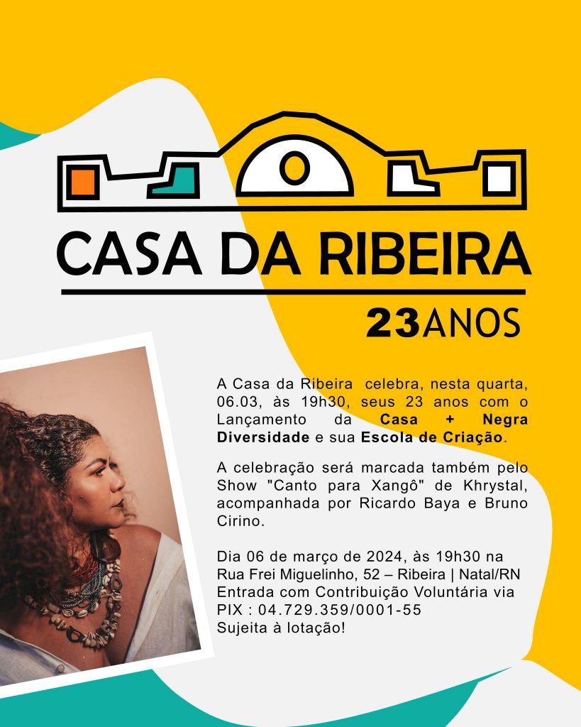 Casa da Ribeira completa 23 anos de (re) existência e convida população ...