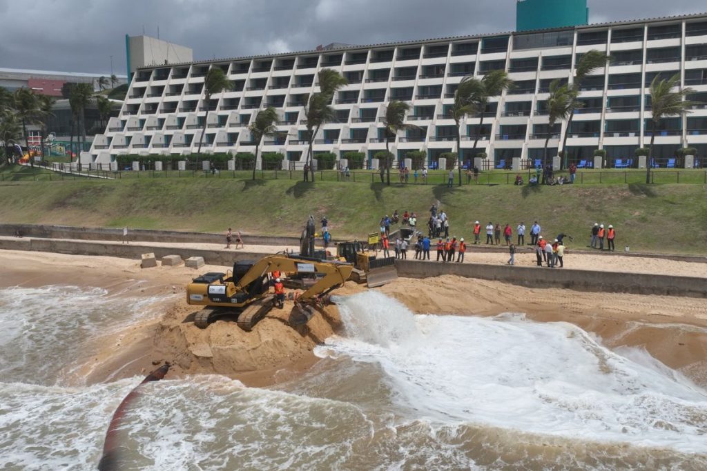 Engorda de Ponta Negra: Semurb esclarece situação da obra - Blog do FM