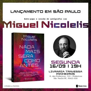 Neurocientista Miguel Nicolelis faz sessão de autógrafos em sua estreia ...